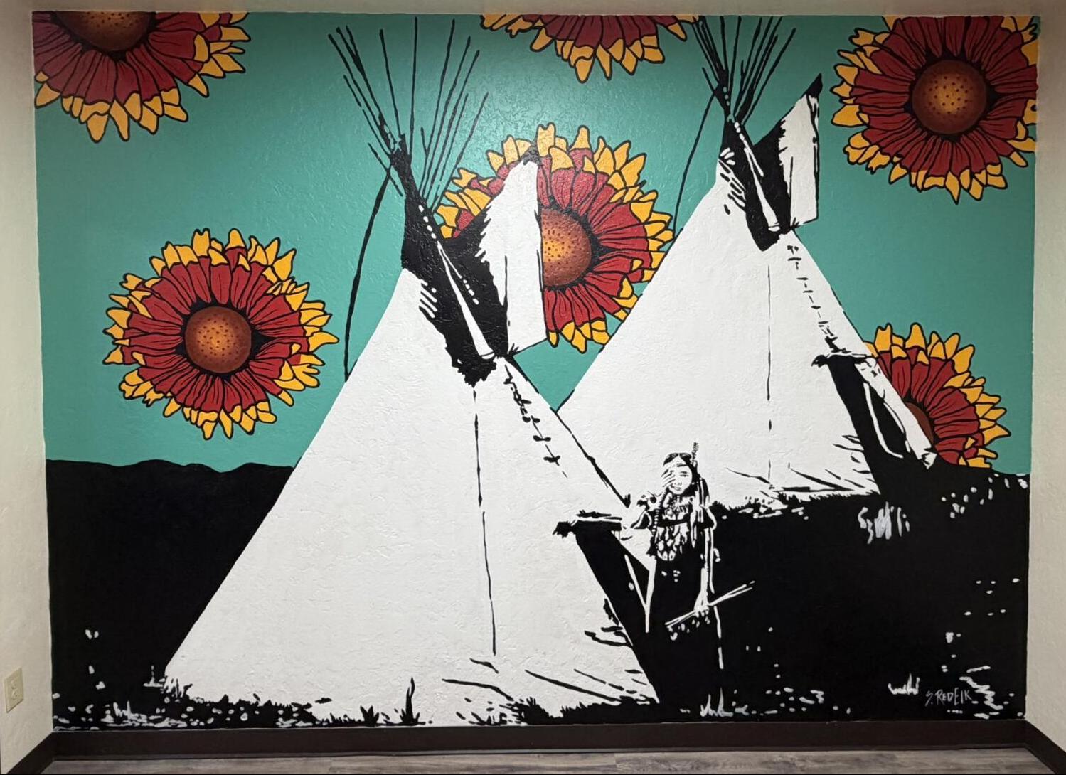 New mural at Comanche youth shelter | News | swoknews.com