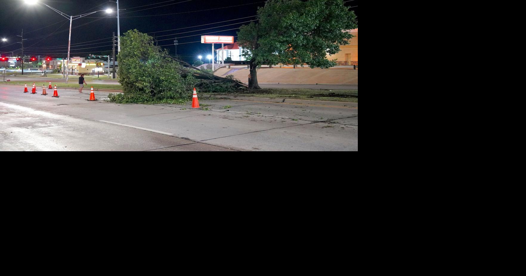 Thursday night storm has Lawton picking up the pieces Friday ...