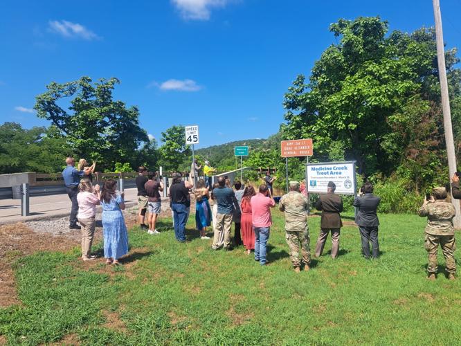 Fort Sill dedicates Medicine Creek Bridge to fallen soldier Second Lt ...