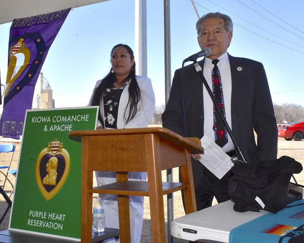 Kiowa Comanche Apache lands recognized as a Purple Heart Reservation ...