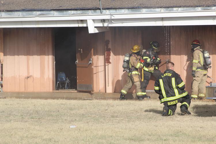 Former Park Lane Elementary School in Lawton burns | News | swoknews.com