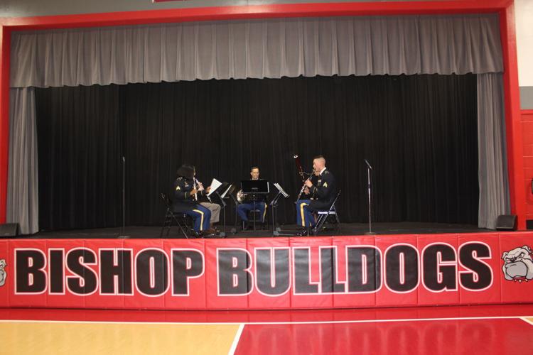 Bishop Public School honors military families with Purple Star ...