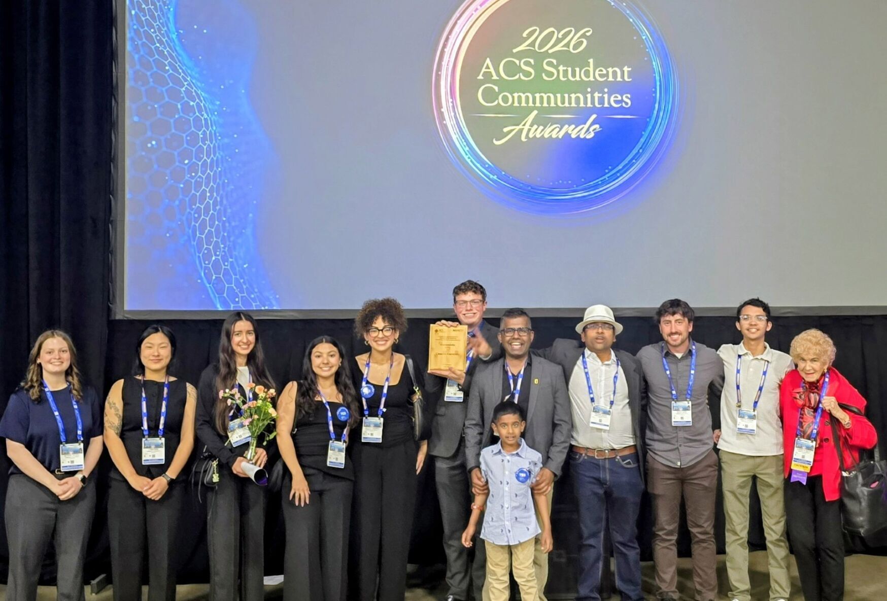 Cameron students, faculty recognized at ACS national meeting in Atlanta ...