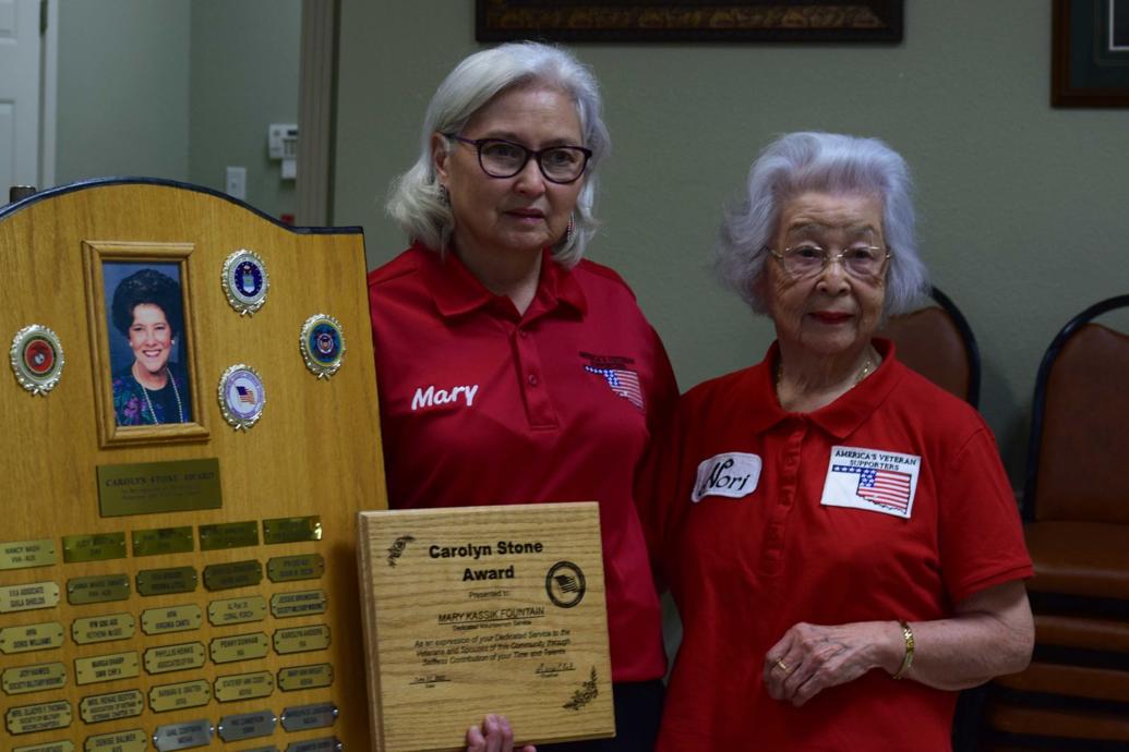 Mary Fountain wins the Carolyn Stone award for her contributions to ...