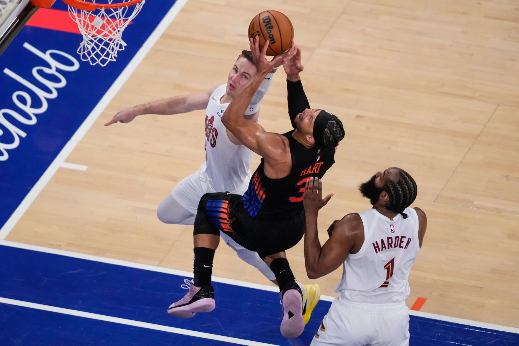 Hart scores 26 and the Knicks move 2 wins from the NBA Finals with a ...