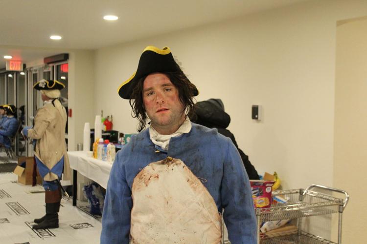 Reporter joins extras for 'Washington's Armor' wrap | News | swoknews.com