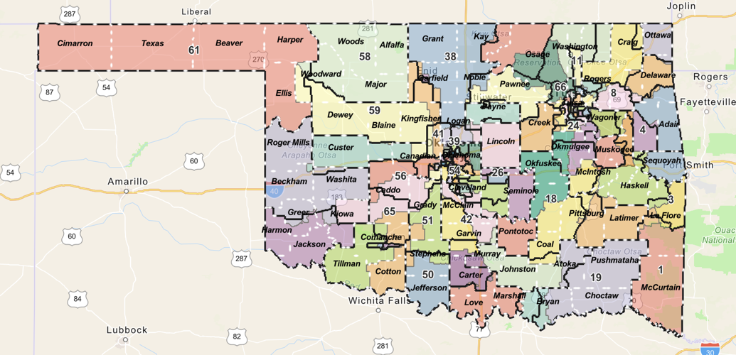 New Senate district maps show what Lawtonians want: two senators | News ...