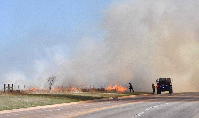 Fire burns 25 acres in Lawton on Thursday | News | swoknews.com