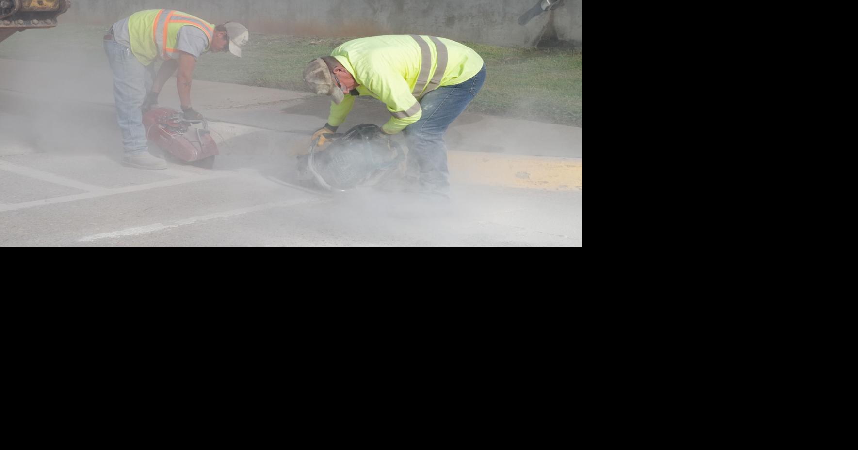 Sidewalk ramp work | Community News | swoknews.com