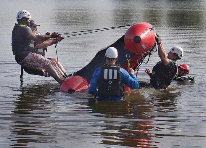 Fire department prepares for water rescues through training | News ...
