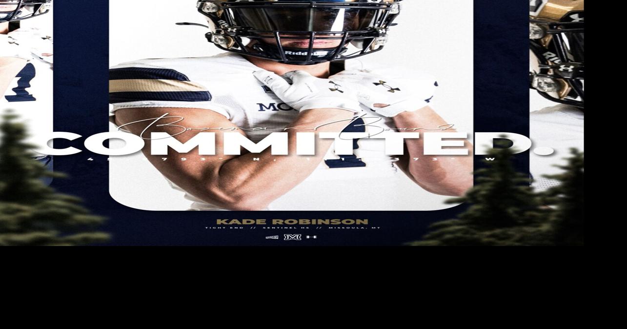 Sentinel's Kade Robinson commits to MSU football | Montana High School ...