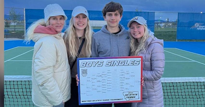 Gallatin tennis star Mason McCarty aims for third straight AA title | Montana High School Sports ...