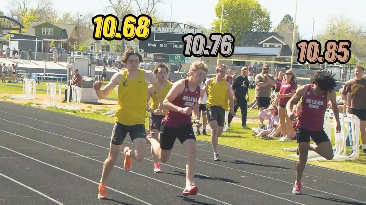 Inside the historic 100-meter race in Helena that set two school ...