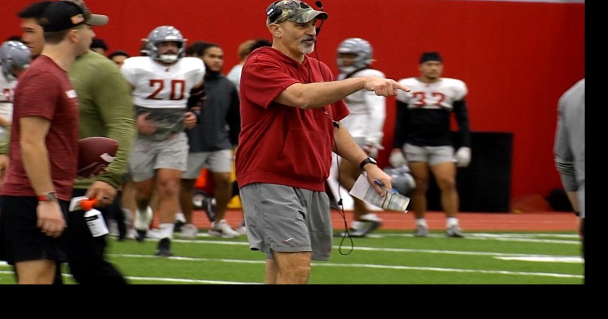 WSU interim coach Pete Kaligis delivers emotional message, commits to ...