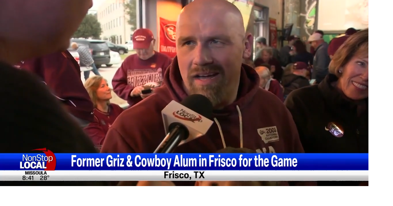 UM Griz & NFL alum Lineman, Cory Procter, stops by Frisco to see the ...