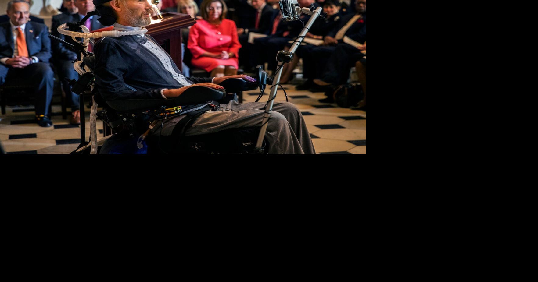 Spokane native Steve Gleason receives Arthur Ashe Courage Award at 2024 ...