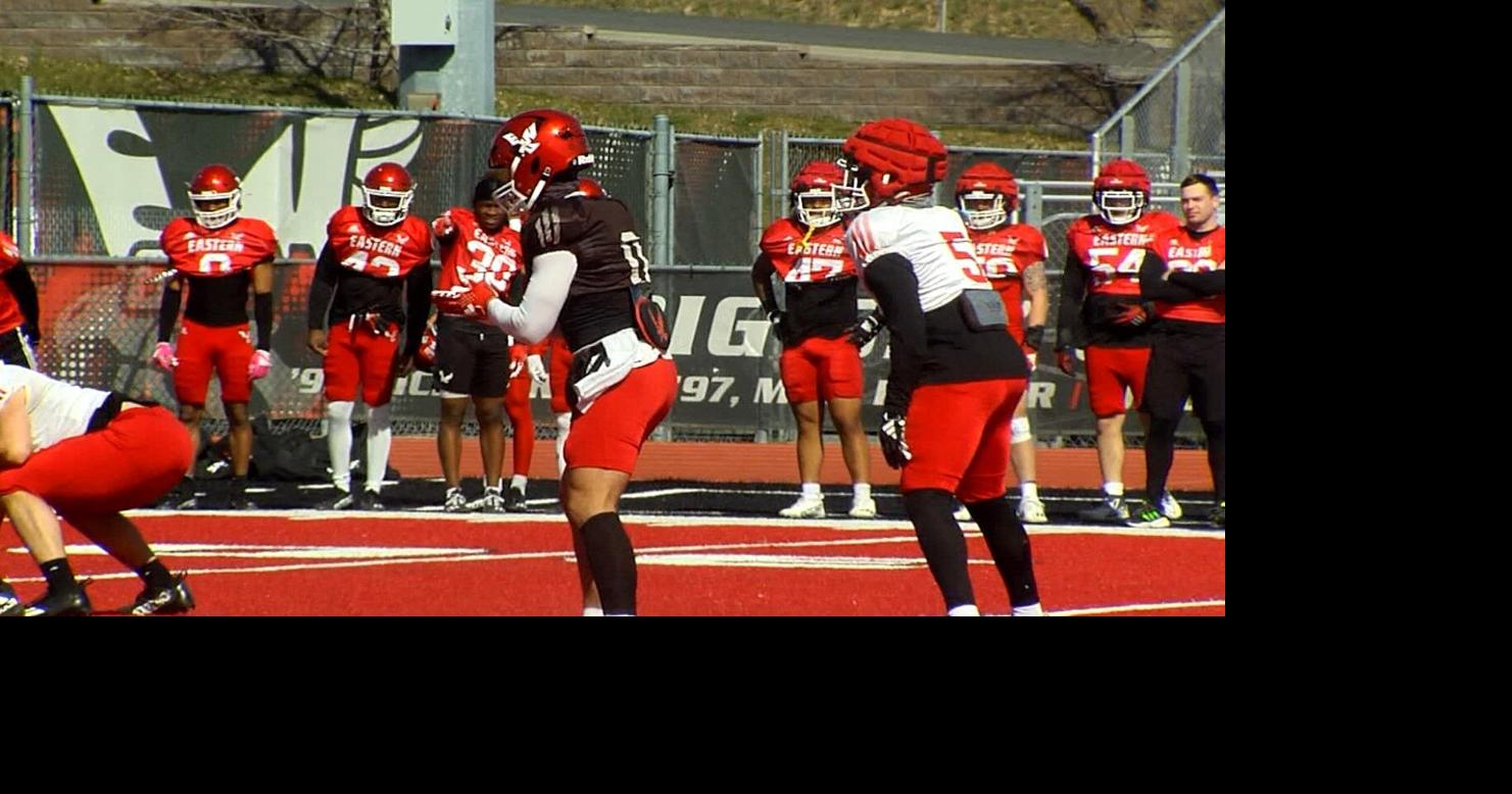 Eastern Washington football kicks off week three of spring camp with ...