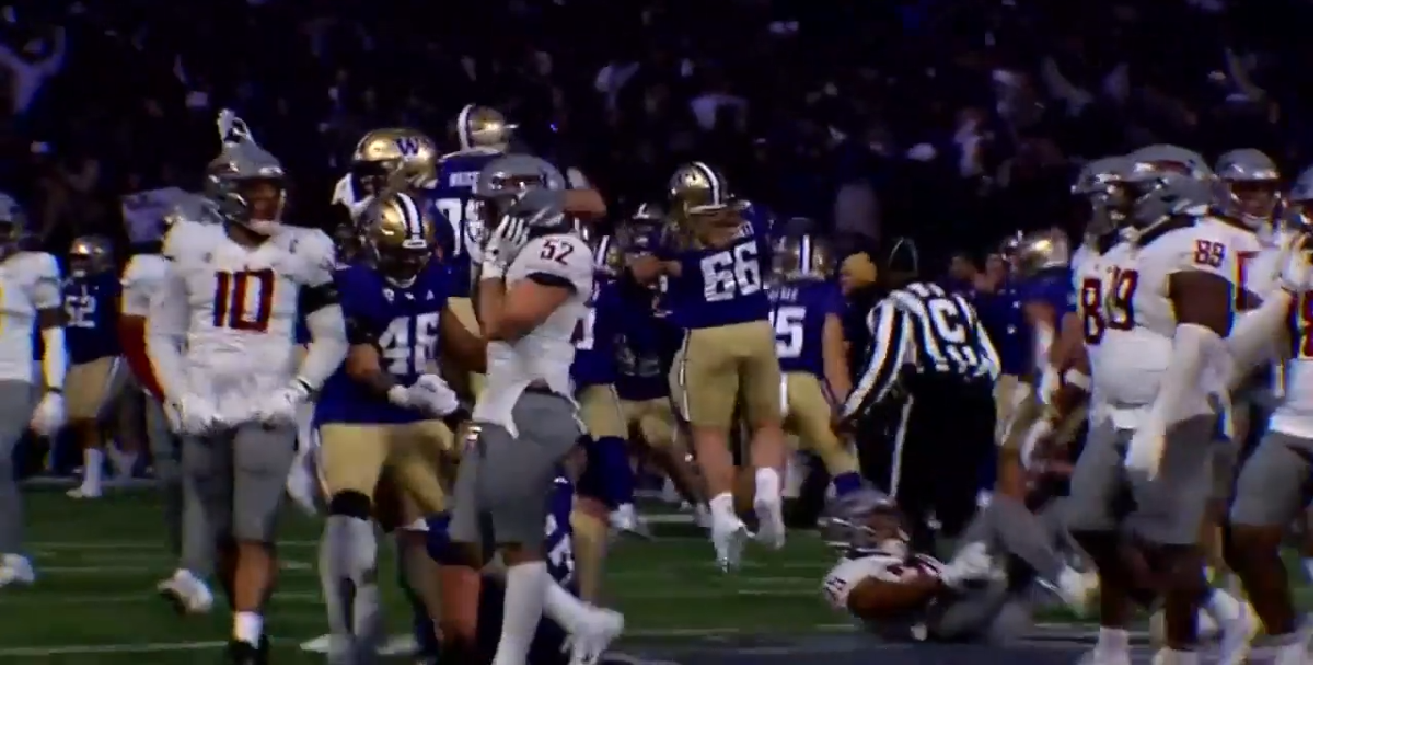APPLE CUP HIGHLIGHTS: No. 4 UW Kicks Game Winning Field Goal to Win ...