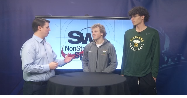 Richland's Josh Woodard and Luke Westerfield visit the SWX studio | SWX ...