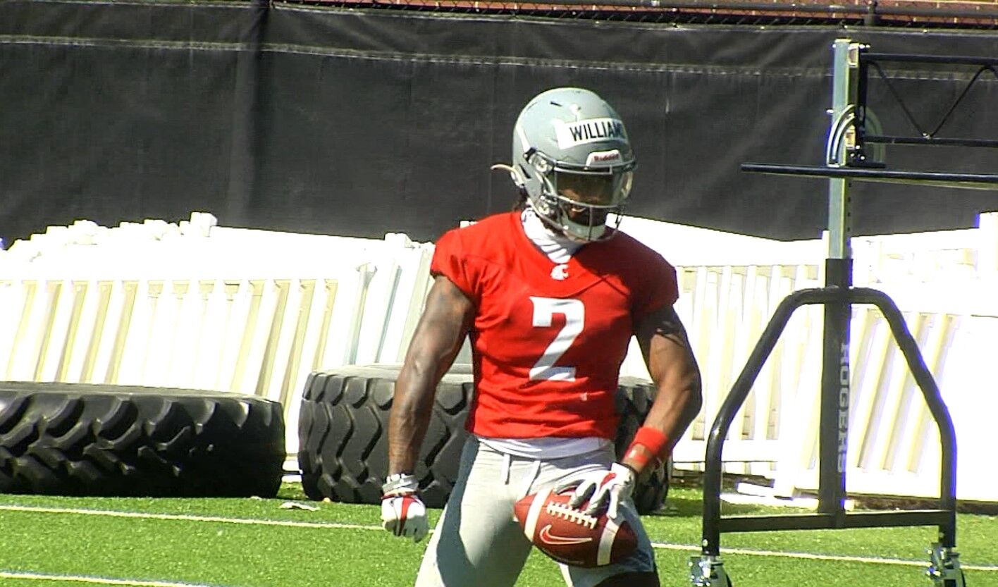 WSU WR Kyle Williams visiting Titans, where QB Cam Ward looms as ...