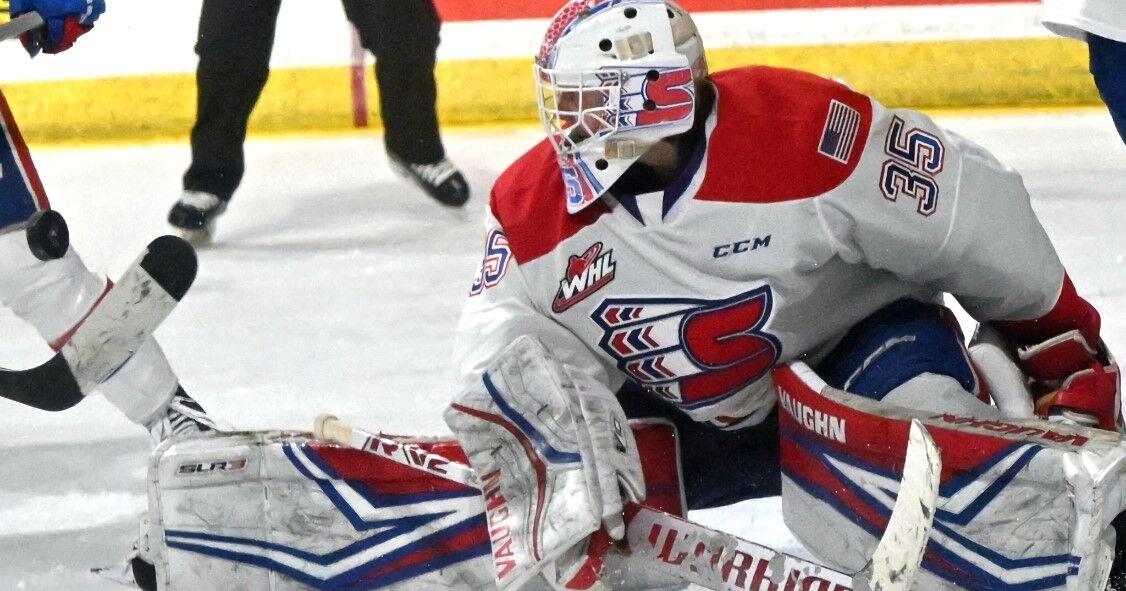 Milking cows & making saves: Spokane Chiefs goalie Dawson Cowan ...