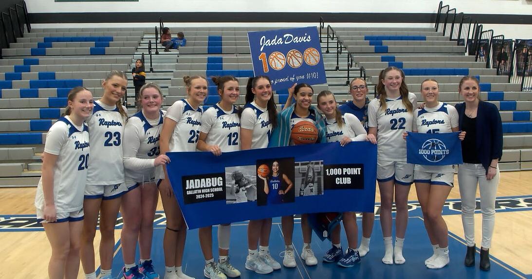 Jada Davis makes history with 1,000 career points at Gallatin | Montana ...
