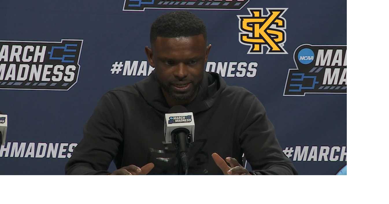 Kennesaw State coach Antoine Pettway and players preview matchup with ...
