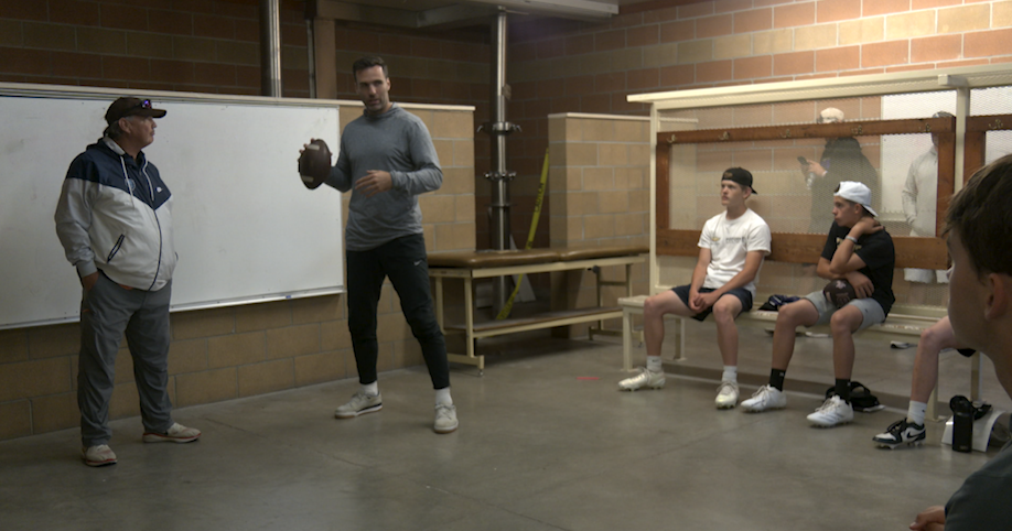 Joe Flacco Joins Marty Mornhinweg for Annual Quarterback Camp in ...