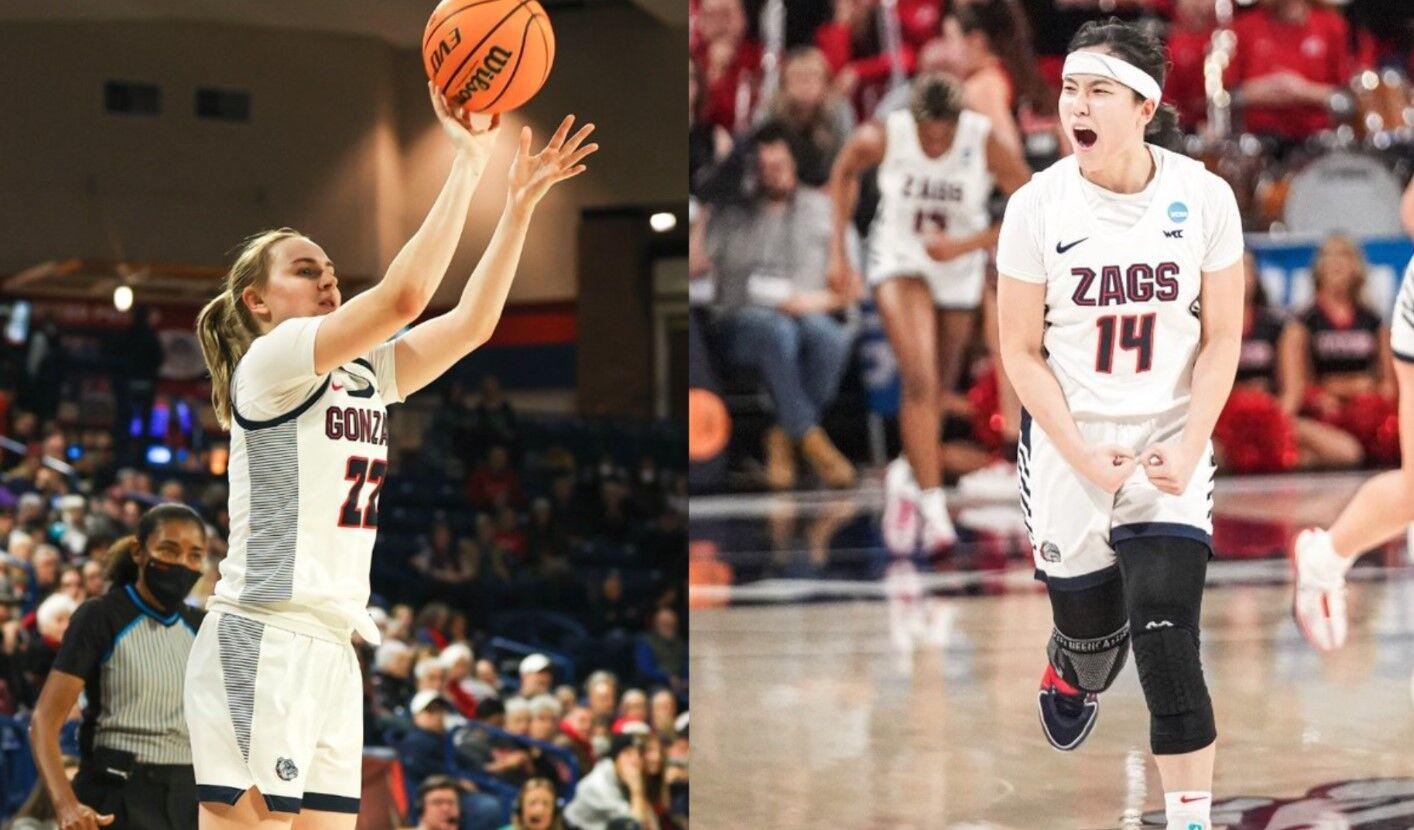 Former Zags Kaylynne Truong, Brynna Maxwell cut from respective teams ...