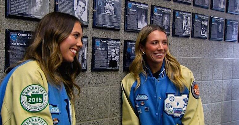 Lacie and Lexie Hull inducted into Central Valley High School 'Wall of ...