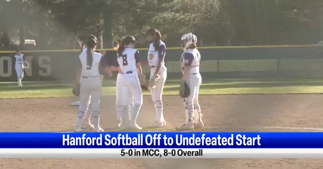 Hanford Softball off to Torrid Start | High School | swxlocalsports.com