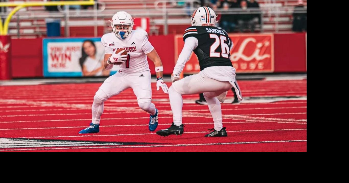 EWU WR Efton Chism III sky-rocketing on NFL draft boards after standout ...