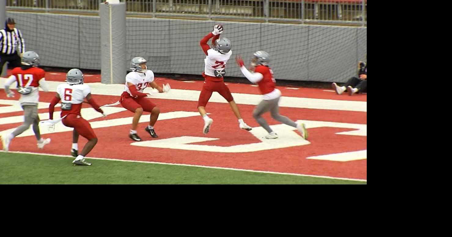 HIGHLIGHTS: WSU Football through scrimmage #1, "lot of learns" to be had moving forward ...