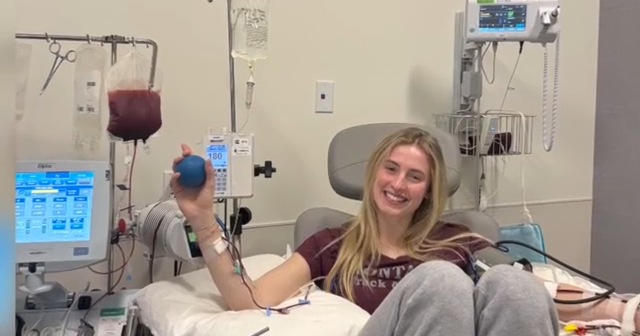 Selfless Stayner: Griz track standout donates bone marrow to help save ...