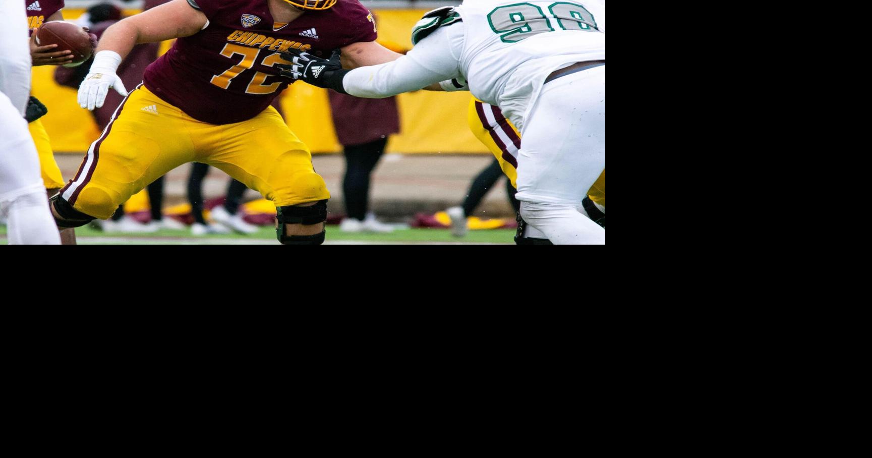 Central Michigan offensive lineman commits to Montana Grizzlies ...