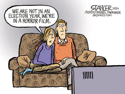 Editorial Cartoon: Horror flick | Editorial | syvnews.com
