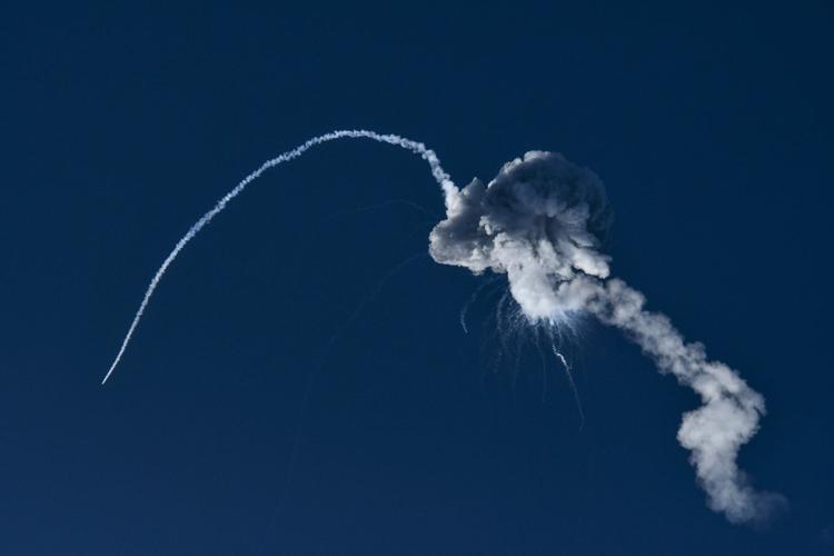 spaceship explosion debris