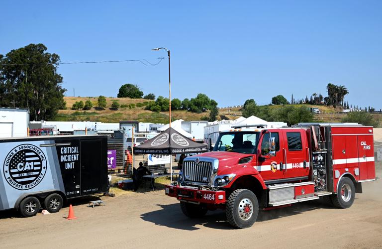 Second Lake fire base camp opens at Santa Maria Speedway, fire grows to ...