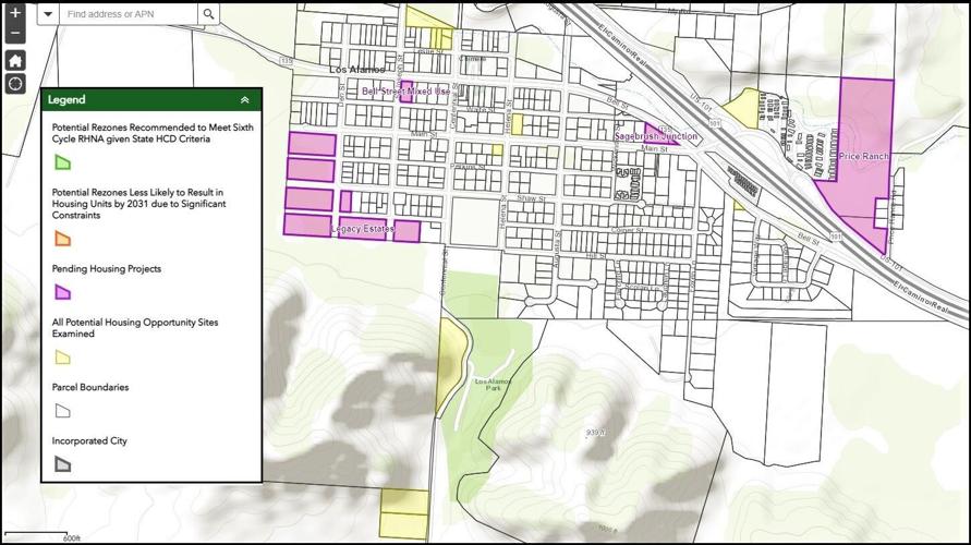 Santa Barbara County interactive map shows potential rezoning sites to ...