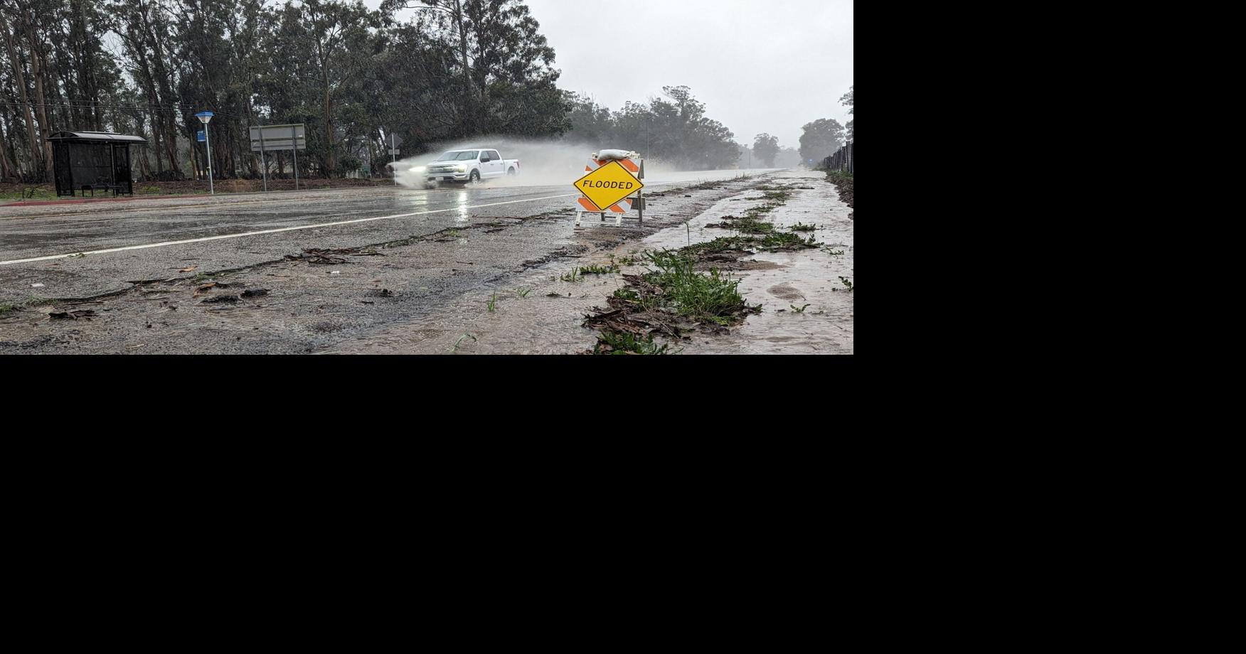 Flooding closes roads in Santa Maria, Orcutt, Solvang | Local news ...
