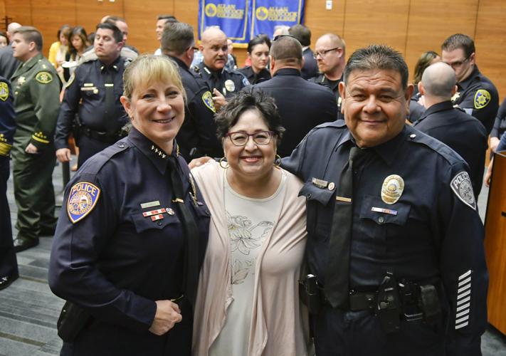 Hancock College swears in Cathy Farley as new police chief | Local news ...