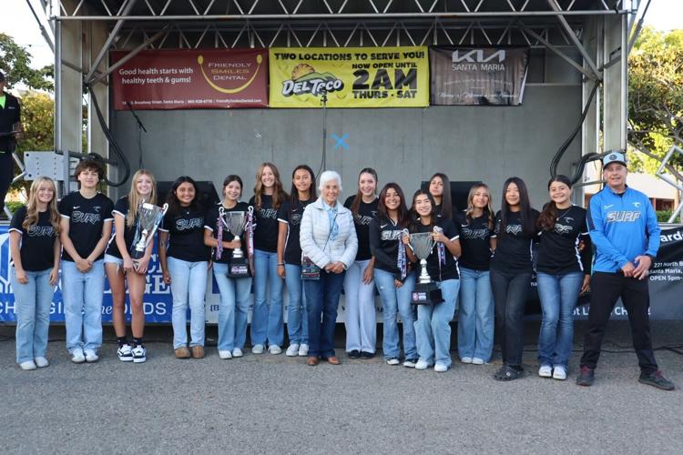 Santa Maria Mayor Alice Patino honors Central Coast Surf G09 soccer ...
