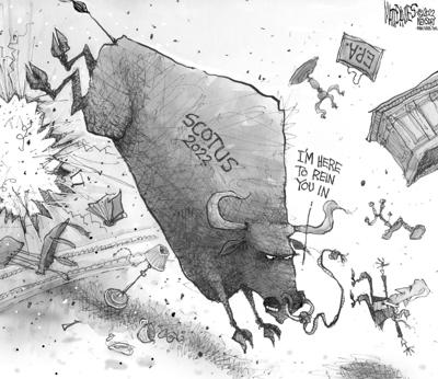 Editorial Cartoon: SCOTUS | Editorial | syvnews.com