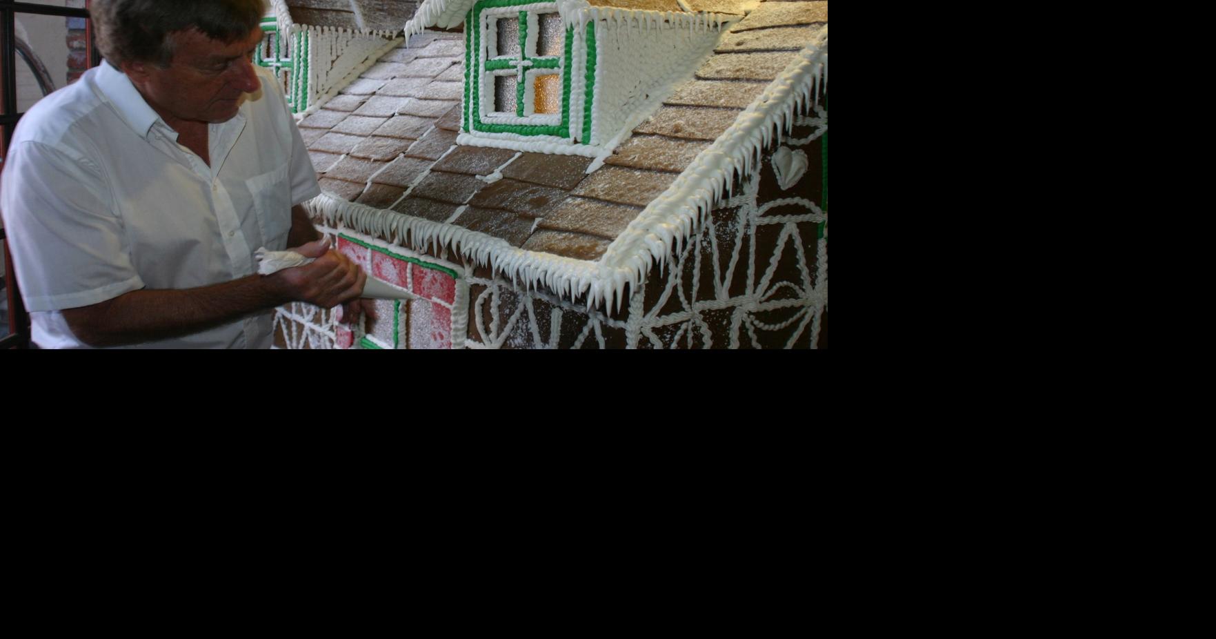 ‘Gingerbread man’ builds his Christmas house again | Local news ...