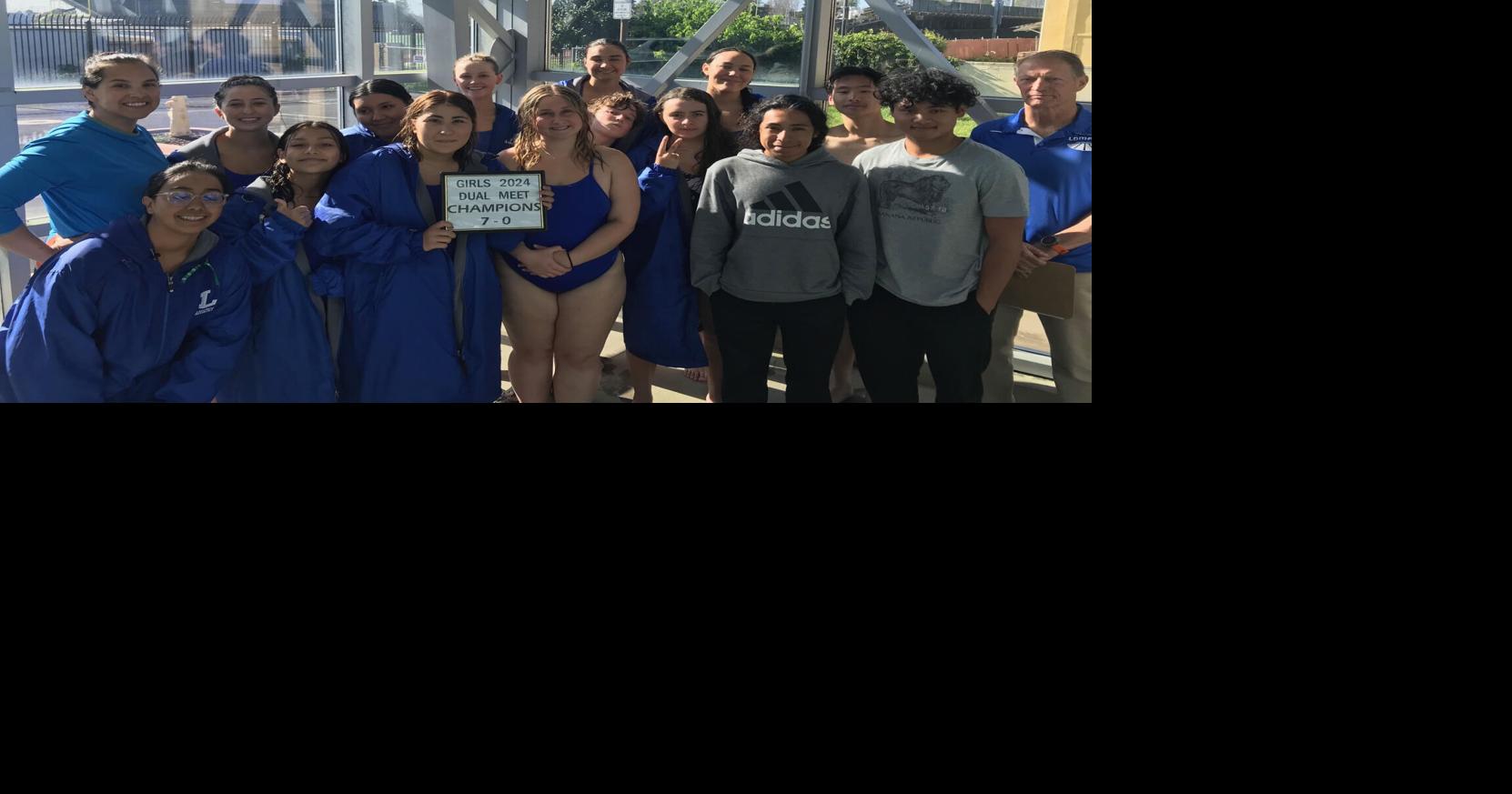 Lompoc girls swim team finishes dual meet season 7-0 in Sunset League ...