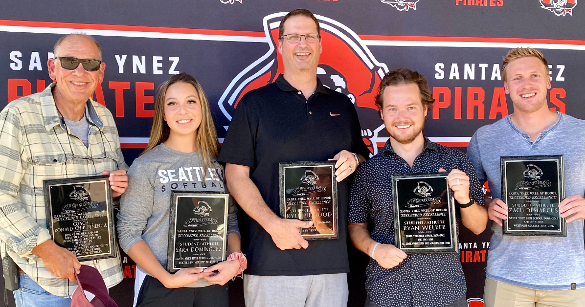 Bidgood, Dominguez, DeMarcus, Fenenga and Welker: Santa Ynez inducts ...