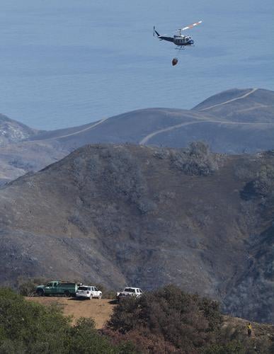 Despite heavy winds, firefighters gaining upper hand on Sherpa fire ...