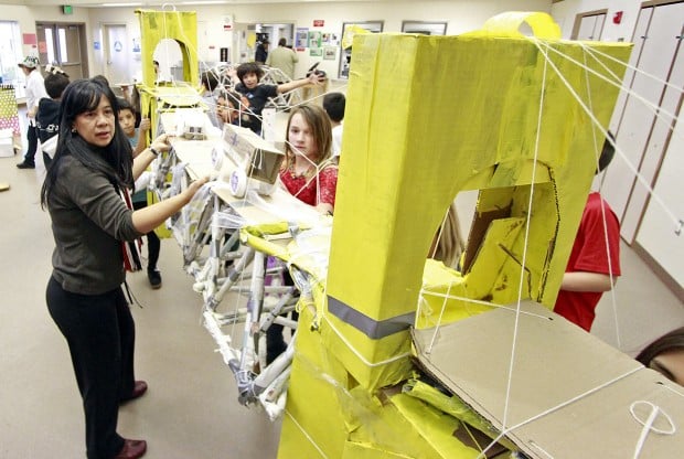 Kids get lessons on architecture and structural design | Education ...