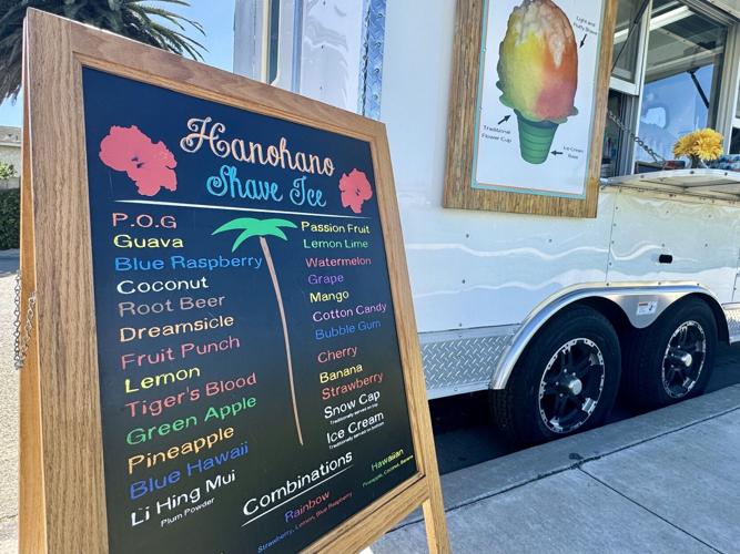 Find a food truck: Hanohano Shave Ice features colors of the rainbow at ...