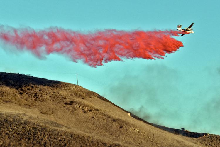 Real fire near Goleta at 420 acres, 50% containment Friday as most ...